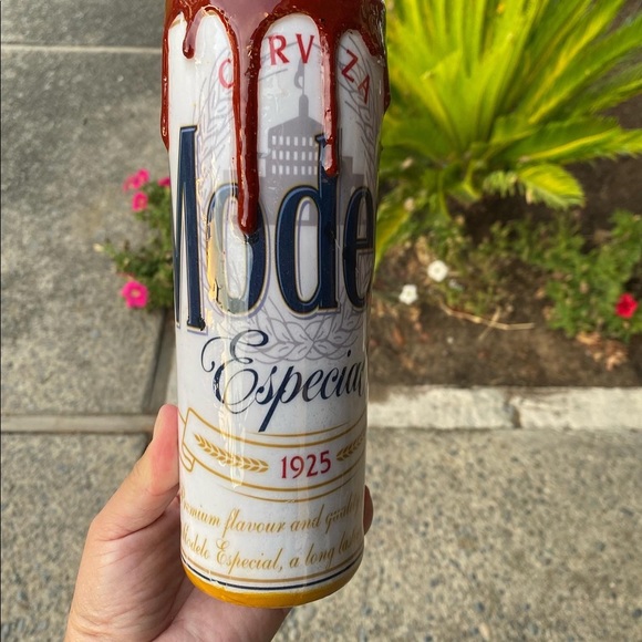 Dining | 2 Oz Stainless Steel Modelo With Chamoy Tumbler | Poshmark